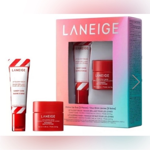 LANEIGE | Makeup | Laneige Divine Lip Duo Glowy Balm In Candy Cane Lip ...